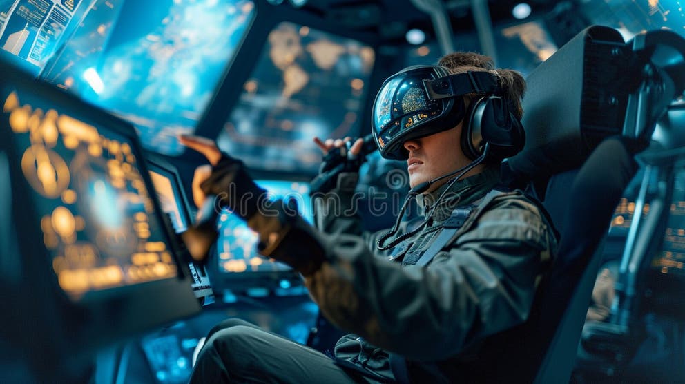 Vr Cockpit Stock Illustrations – 644 Vr Cockpit Stock Illustrations ...