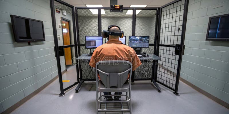 Virtual Reality Training Session for Inmates in Correctional Facility ...