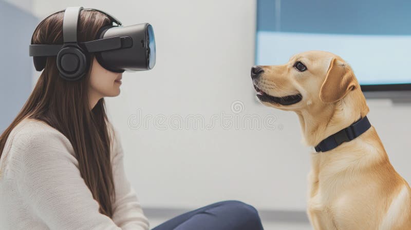 Virtual Reality Training Session for Pets with Interactive Simulation ...