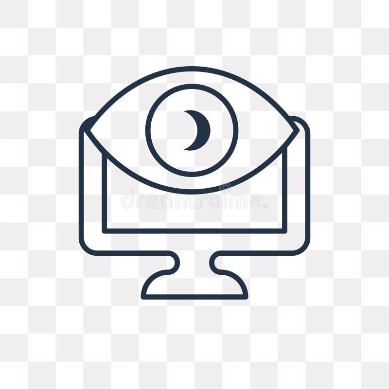 Augmented Reality Vector Icon Isolated on Transparent Background Stock ...