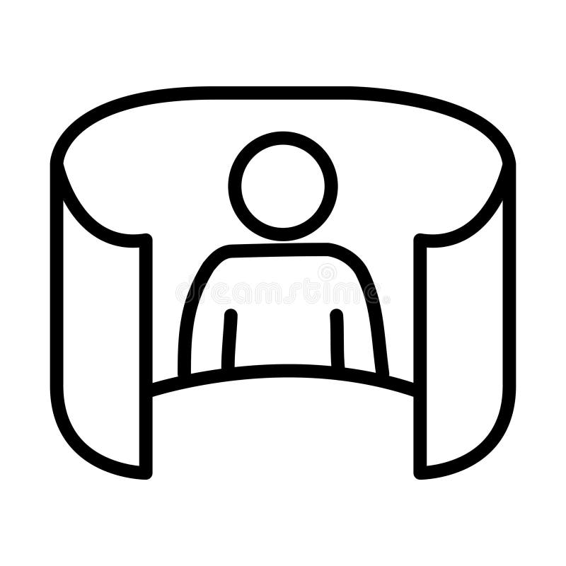 Virtual reality view user stock vector. Illustration of virtual - 314184306