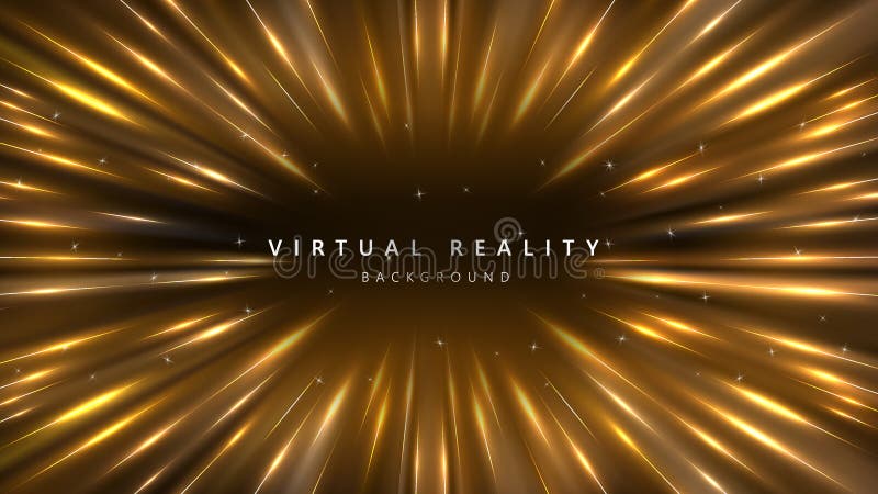 Virtual Reality VR Background with Zoom Effect Background Stock Photo ...