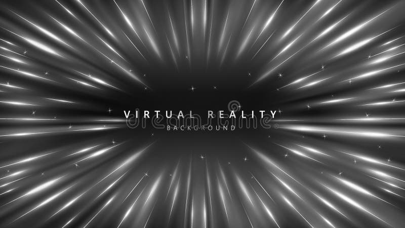Virtual Reality VR Background with Zoom Effect Background Stock Photo ...