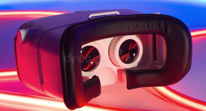 Virtual reality VR concept stock image. Image of device - 68557843