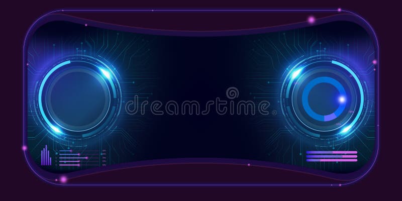 Virtual Reality Vr Glasses Metaverse View from the Digital Interface ...