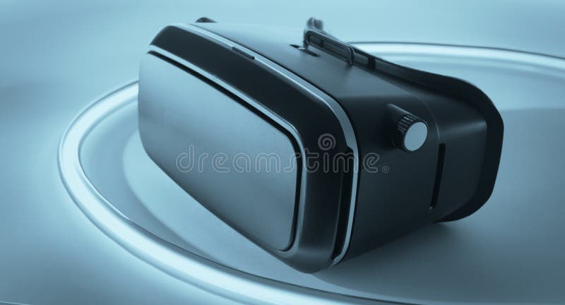 Virtual Reality VR Goggles Headset Stock Image - Image of glasses ...