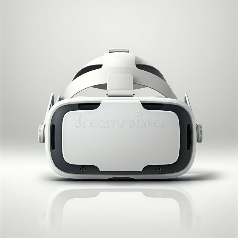 A Virtual Reality (VR) Headset with a Sleek, Modern Design. the Headset ...
