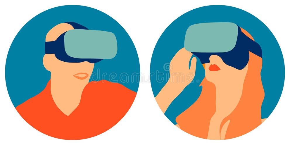 Reality Glasses Avatars Stock Illustrations – 323 Reality Glasses ...