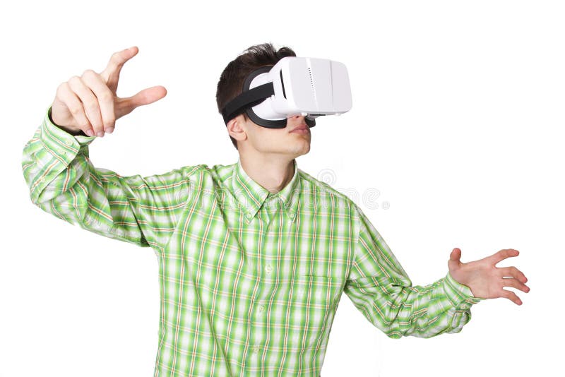 Virtual reality stock photo. Image of virtual, high, viewer - 70522998
