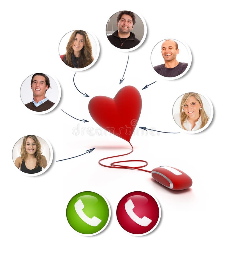 Girl on a Video Call with Friends Stock Image - Image of media, person ...