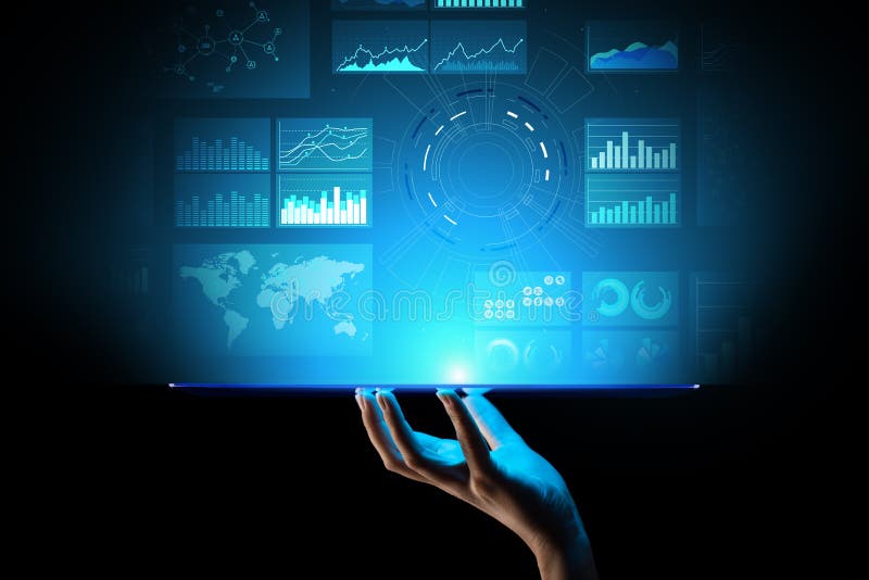 Virtual Screen Business Intelligence Dashboard, Analytics and Big Data ...