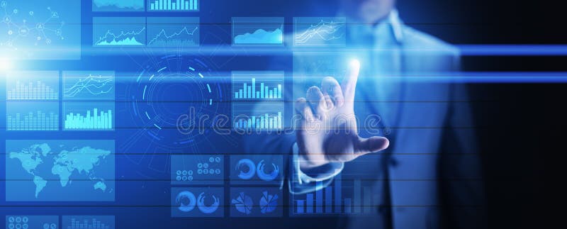 Virtual Screen Business Intelligence Dashboard, Analytics and Big Data ...