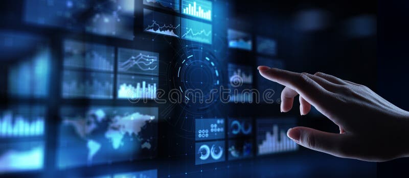 Virtual Screen Business Intelligence Dashboard, Analytics and Big Data ...