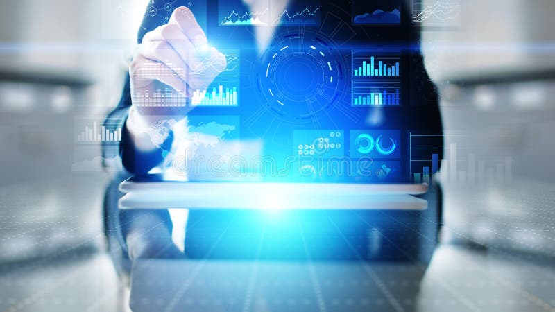 Virtual Screen Business Intelligence Dashboard, Analytics and Big Data ...