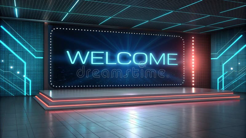 Welcome Stage Stock Illustrations – 2,036 Welcome Stage Stock ...