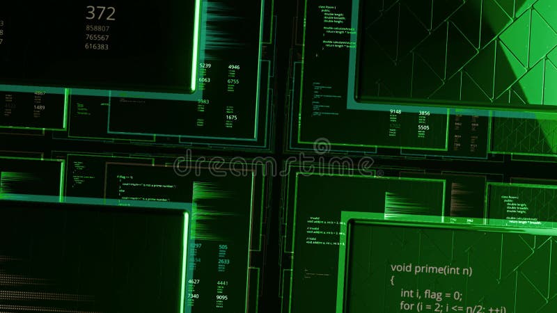 Virtual Tables In Matrix Animation Set Of Tables And Values In Database Cells Inside Matrix 7200