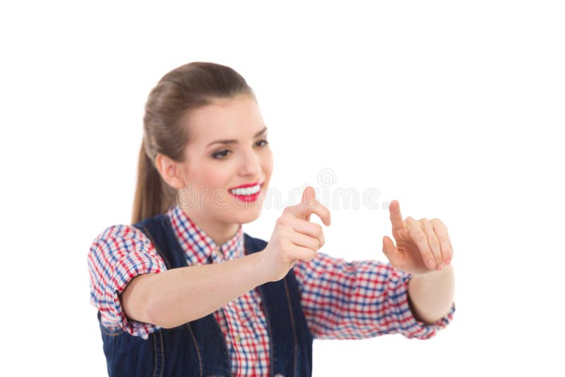 Virtual tablet stock photo. Image of monitor, charming - 41405682