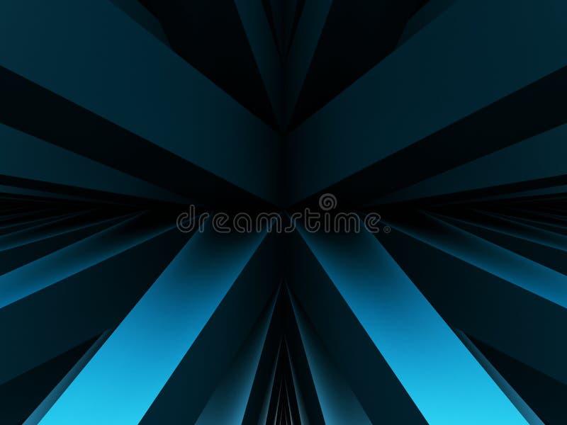 Virtual Tecnology Abstract Blue Background Stock Illustration ...