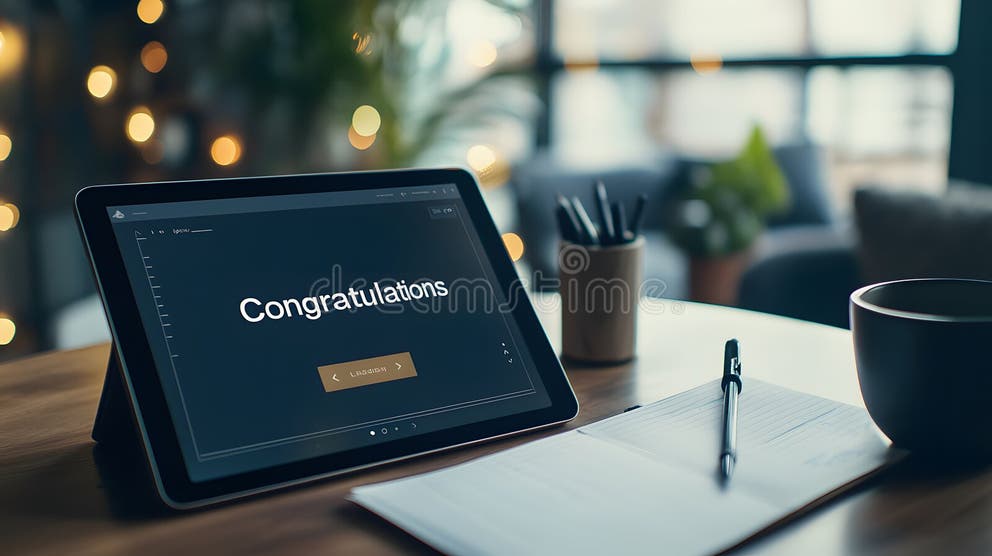 Congratulations Screen Stock Illustrations – 1,123 Congratulations ...