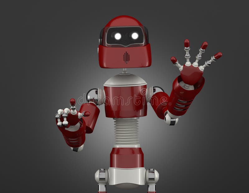 Virtual Touch Screen Interface Stock Illustration - Illustration of ...