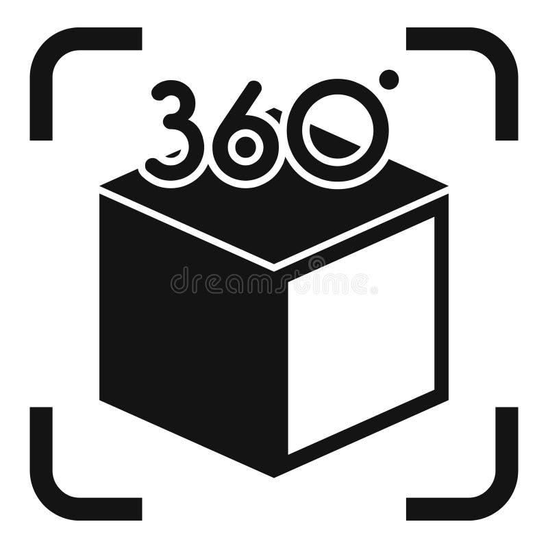 Virtual Tour Icon Simple Vector. Video Minimal Control Stock Vector ...