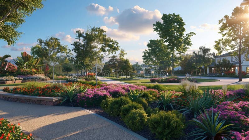 A Virtual Tour of a Planned Community with the Ability To Explore ...
