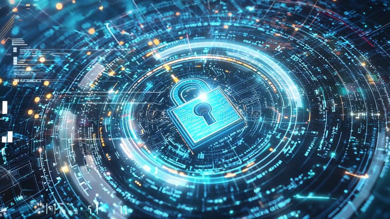 A Virtual Vault and Locks, Symbolizing the Safeguarding of Sensitive ...