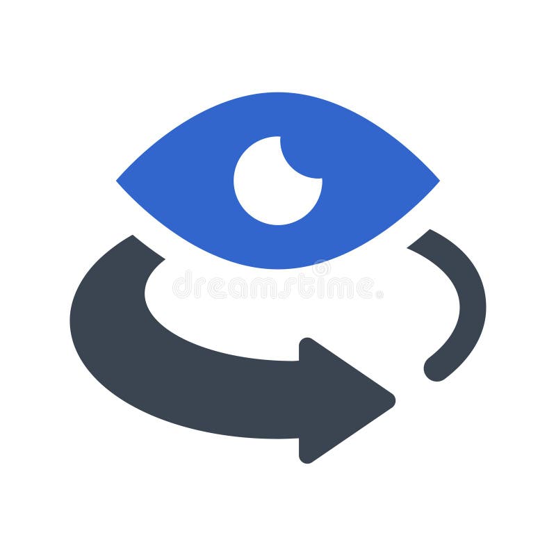 Virtual view icon stock vector. Illustration of icon - 286931882