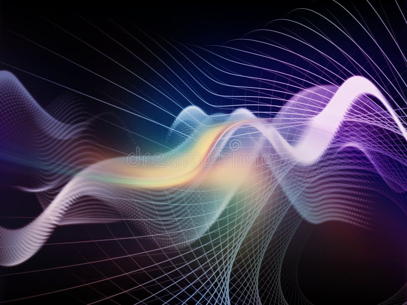 Virtual Virtual World stock illustration. Illustration of data - 112347257