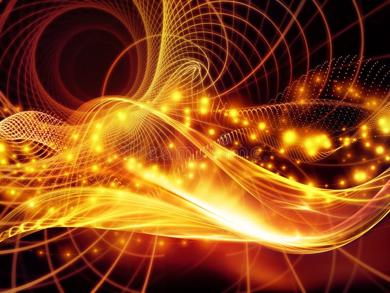 Virtual Virtual World stock illustration. Illustration of background ...