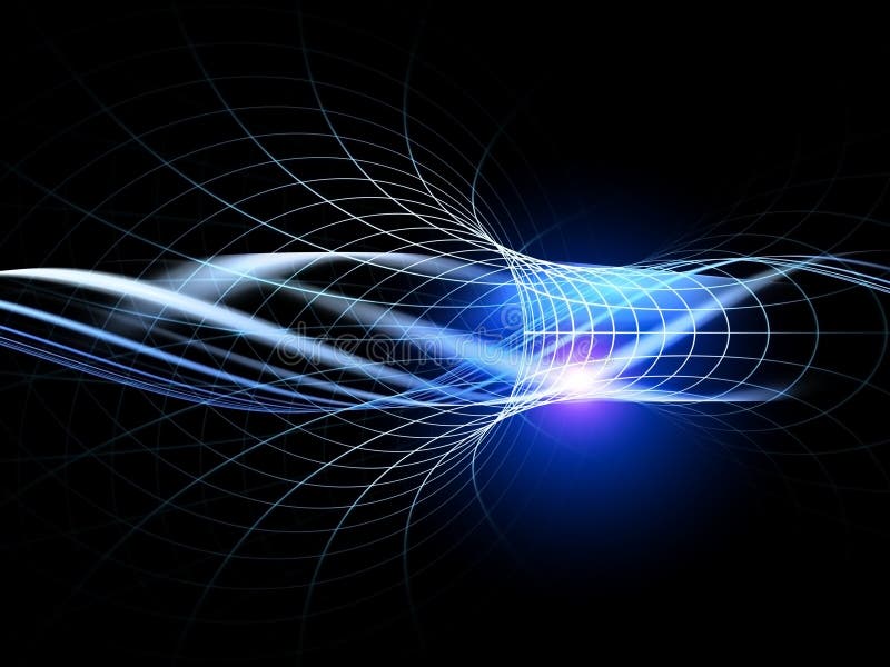 Virtual Wave stock illustration. Illustration of grid - 21408038