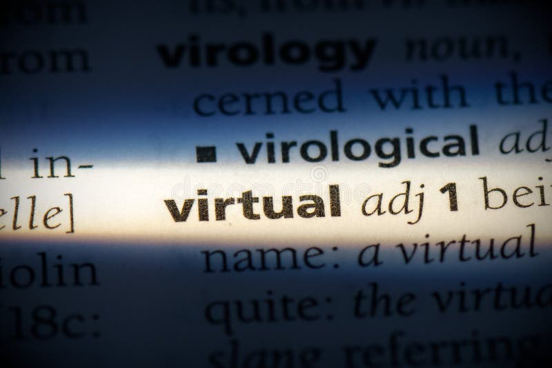 Virtual stock image. Image of dictionary, highlighted - 161574557