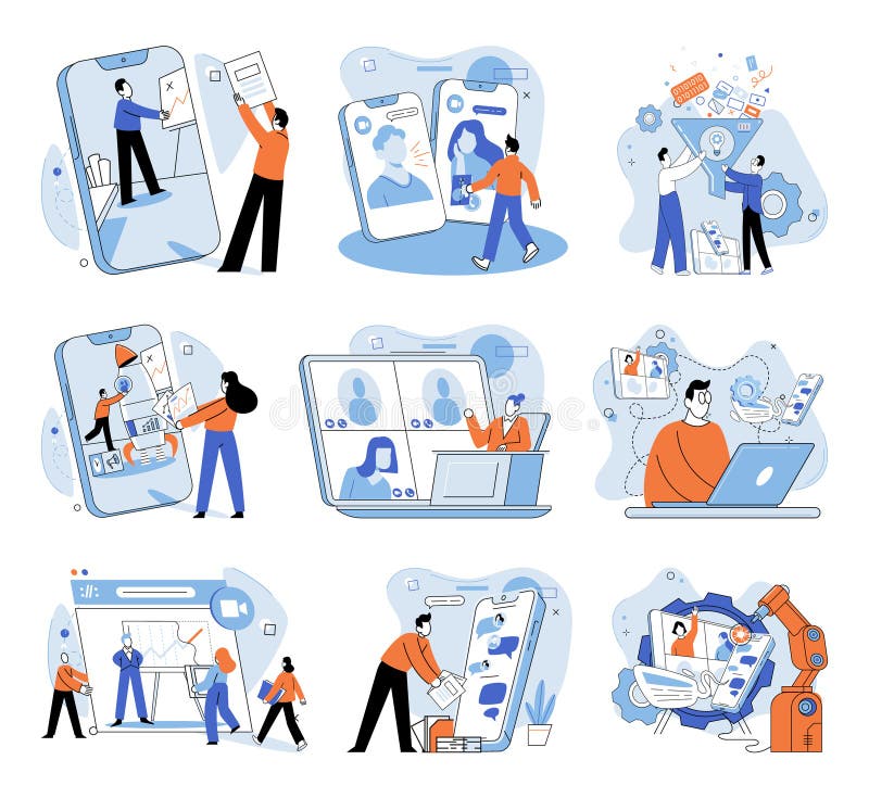 Virtual Work Meeting. Virtual Work Has Transformed Way we Collaborate ...