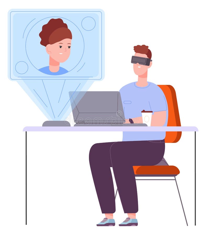 Vr Meeting Stock Illustrations – 971 Vr Meeting Stock Illustrations ...