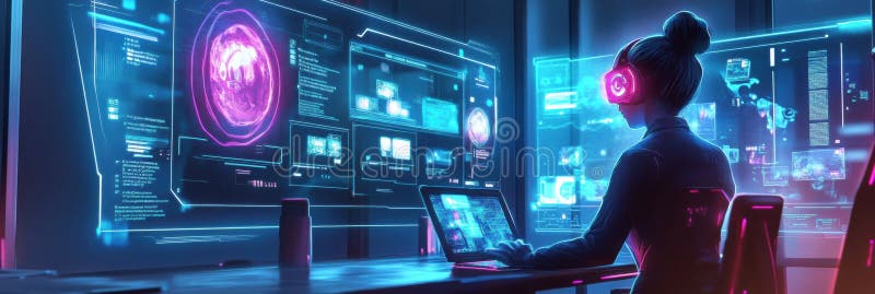 Virtual Workspace Featuring Digital Avatars and Advanced Technology for ...