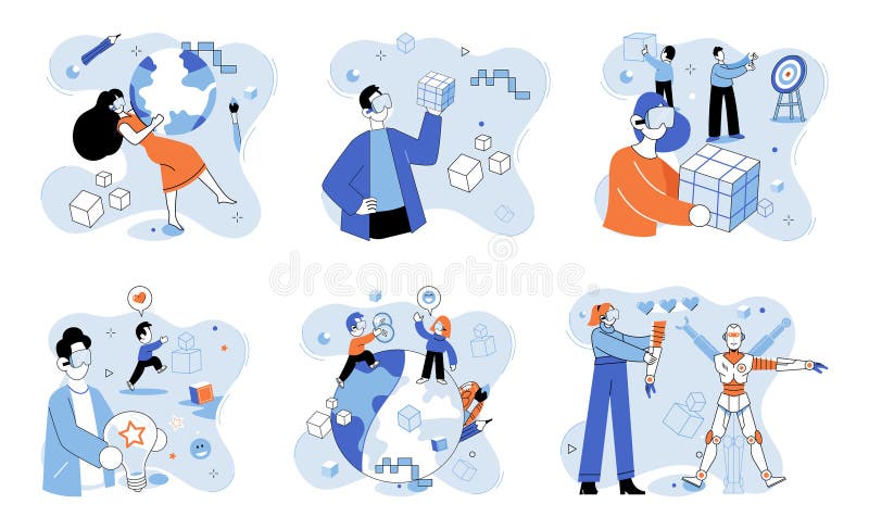 Cyber Environments Stock Illustrations – 1,515 Cyber Environments Stock ...