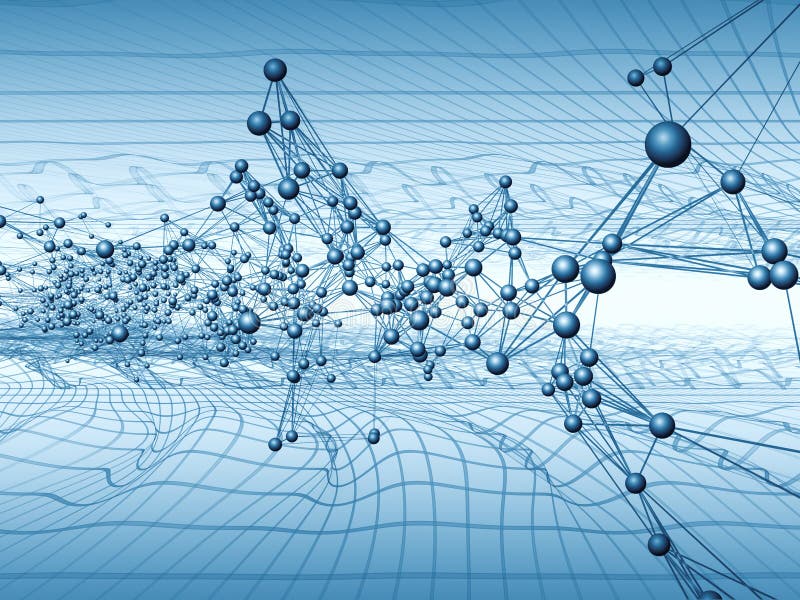 The Virtual World Technologies Stock Photo - Image of science, grid ...