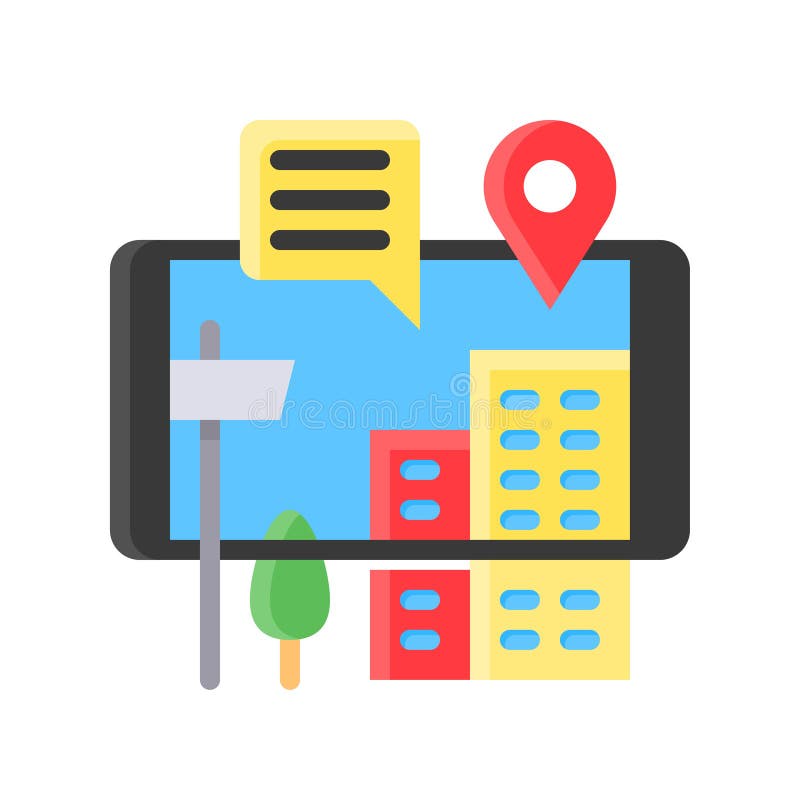 Virtualization Vector, Future Technology Flat Design Icon Stock Vector ...