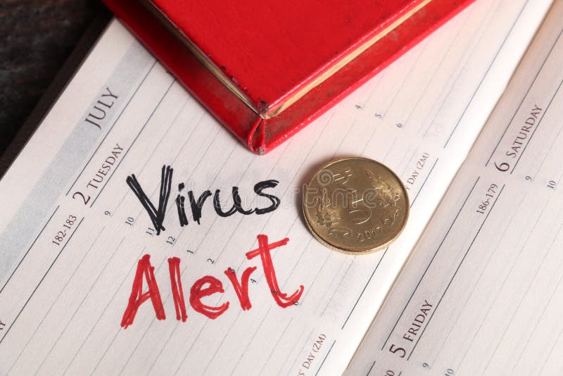 Virus alert stock photo. Image of money, danger, virus - 147745100