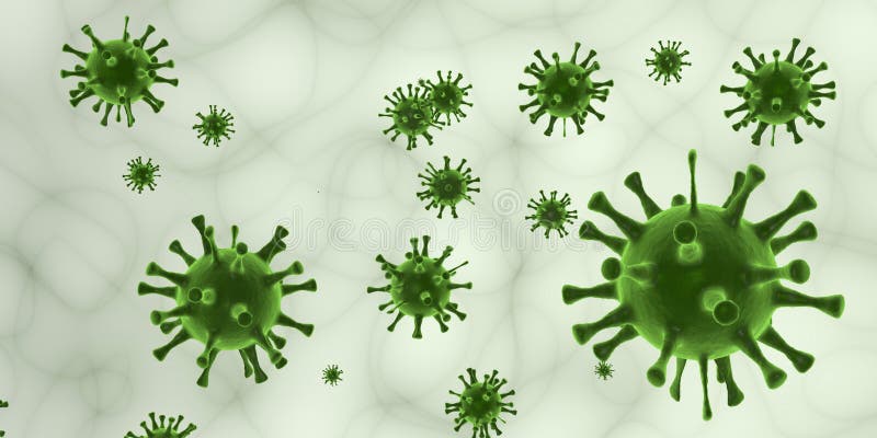 Virus Background stock illustration. Illustration of viruses - 208307761