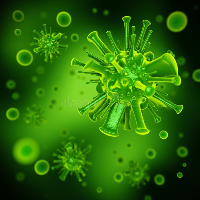 Virus background stock illustration. Illustration of health - 44140074