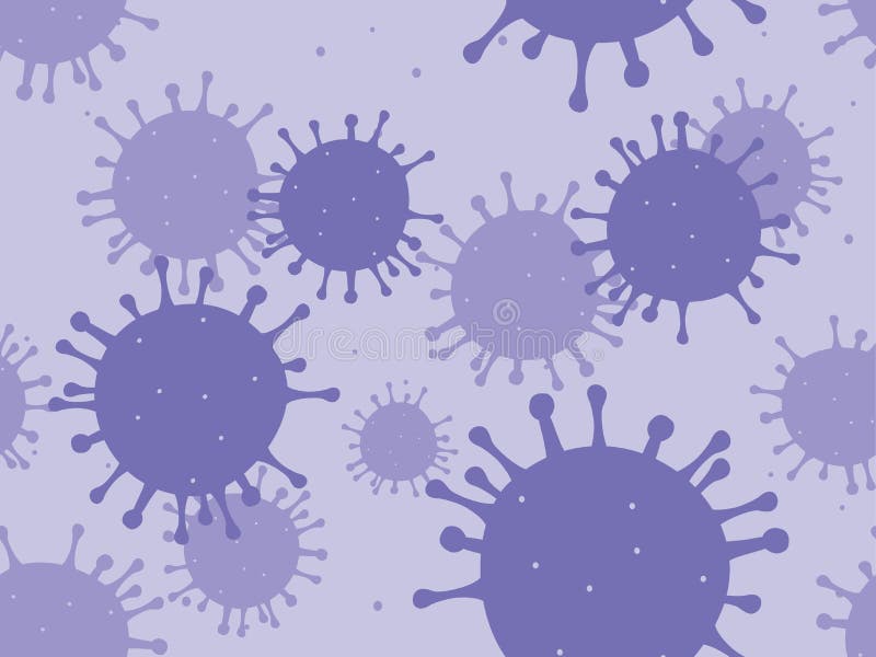 Virus background stock vector. Illustration of germs - 85805971