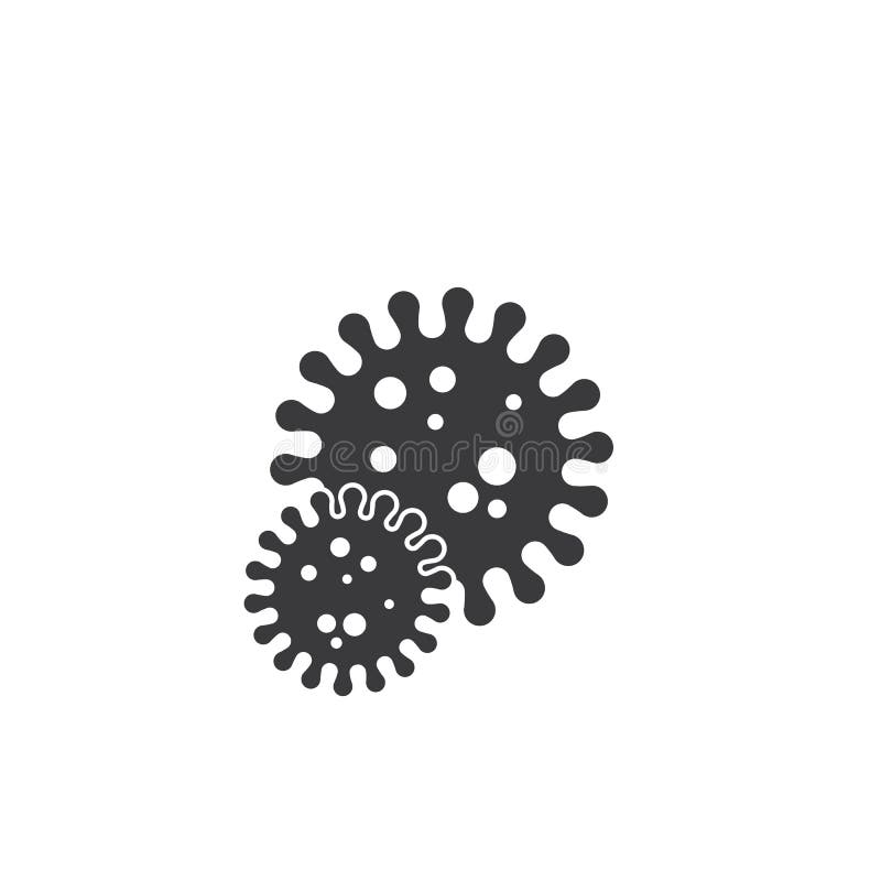 Virus and Bacteria Icon Vector Illustration Design Stock Vector ...