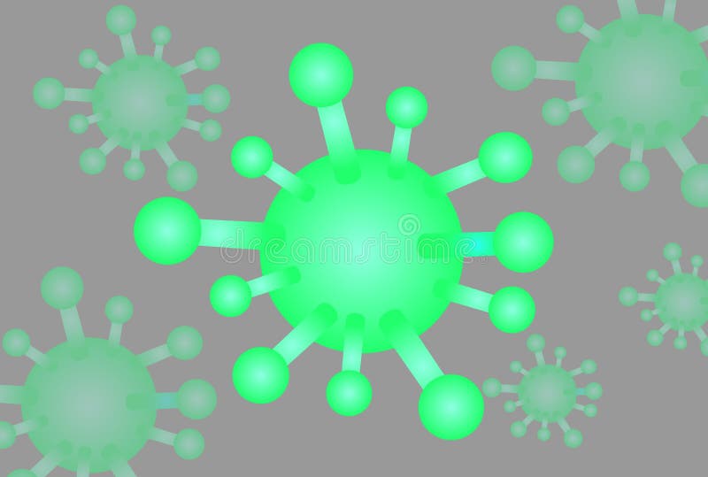 Virus in blood stock vector. Illustration of china, color - 177886587