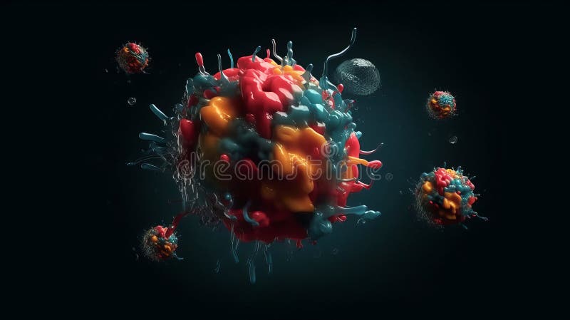 Microscopic Germs and Pathogens Stock Photo - Image of cell, infection ...