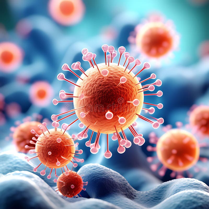 Virus Cell Microscope