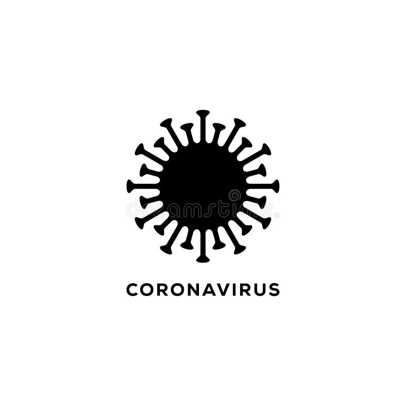 Virus Corona Logo Vector Design Stock Vector - Illustration of logo ...