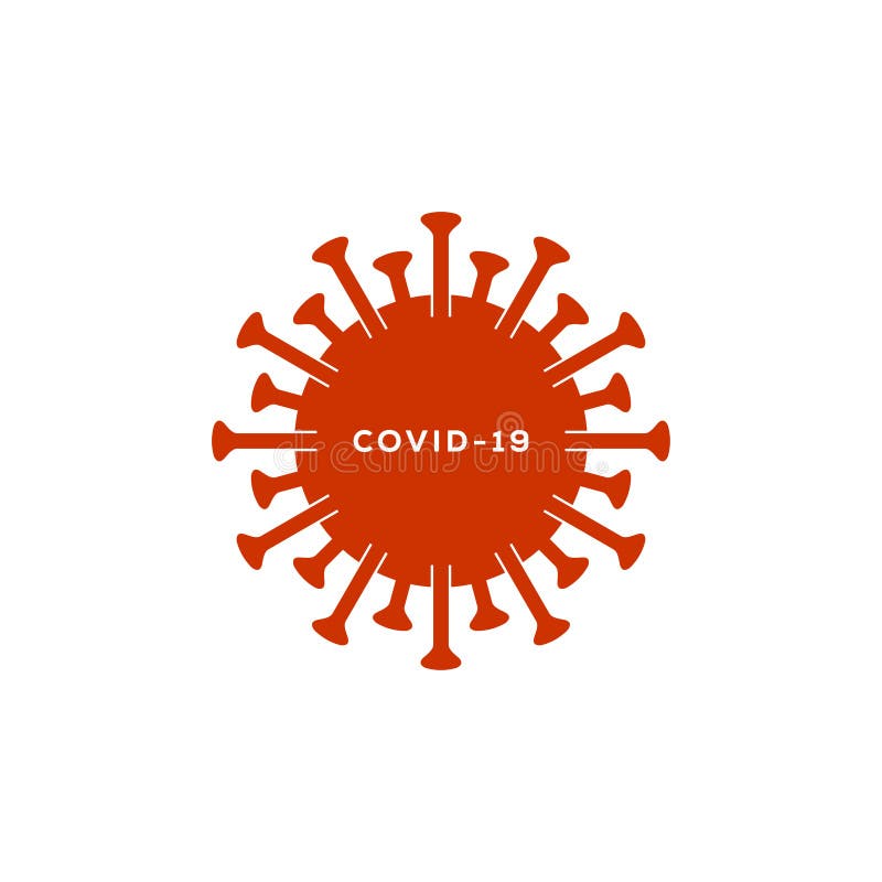 Virus Corona Logo Vector Design Stock Vector - Illustration of outbreak ...