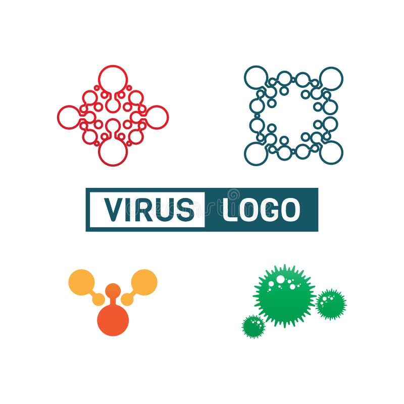 Virus Corona Virus Vector and Mask Design Logo Viral Vector and Design ...