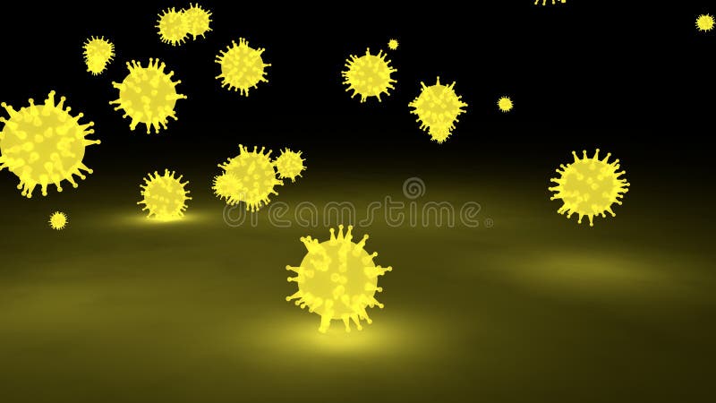 Virus stock illustration. Illustration of microscopic - 38455677